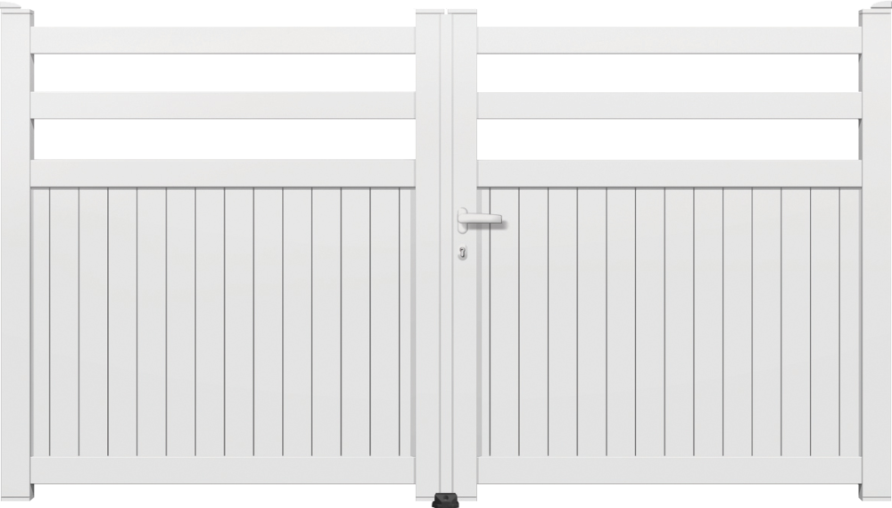 Portail en PVC - Potails | Sur-Mesure Menuiserie